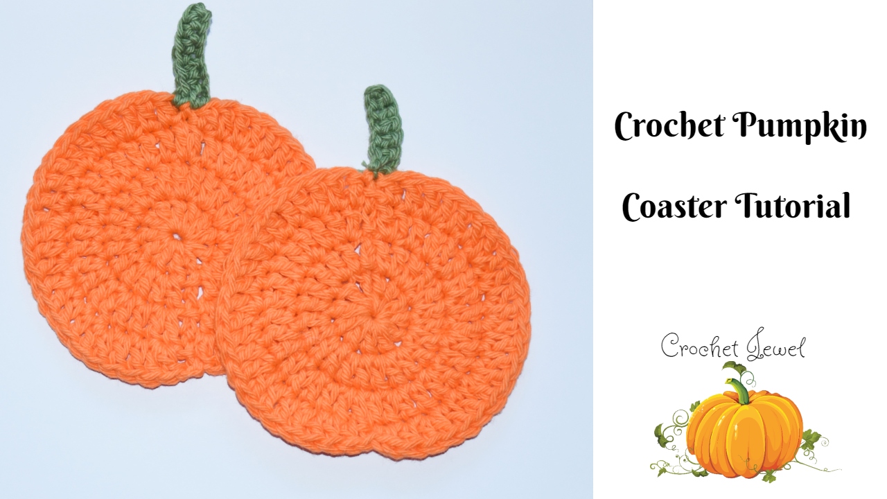Amy's Crochet Creative Creations: How to Crochet a Pumpkin Coaster ...