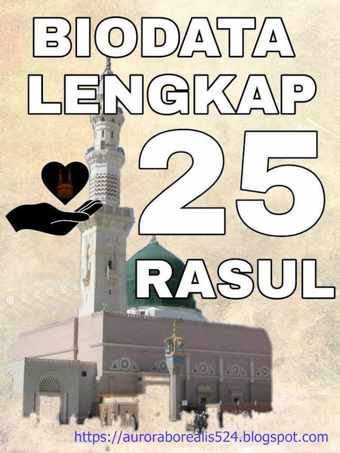 BIODATA LENGKAP 25 NABI DAN RASUL