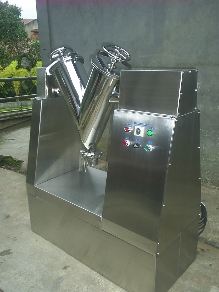 MESIN INDUSTRI FARMASI: MESIN V - MIXER