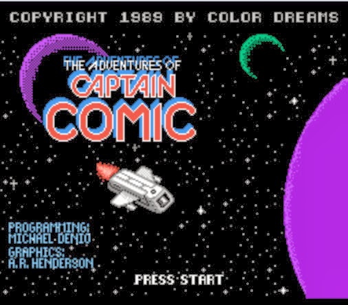 Nerdicus NES Review #21 : Adventures of Captain Comic ~ Life of a Gamer ...