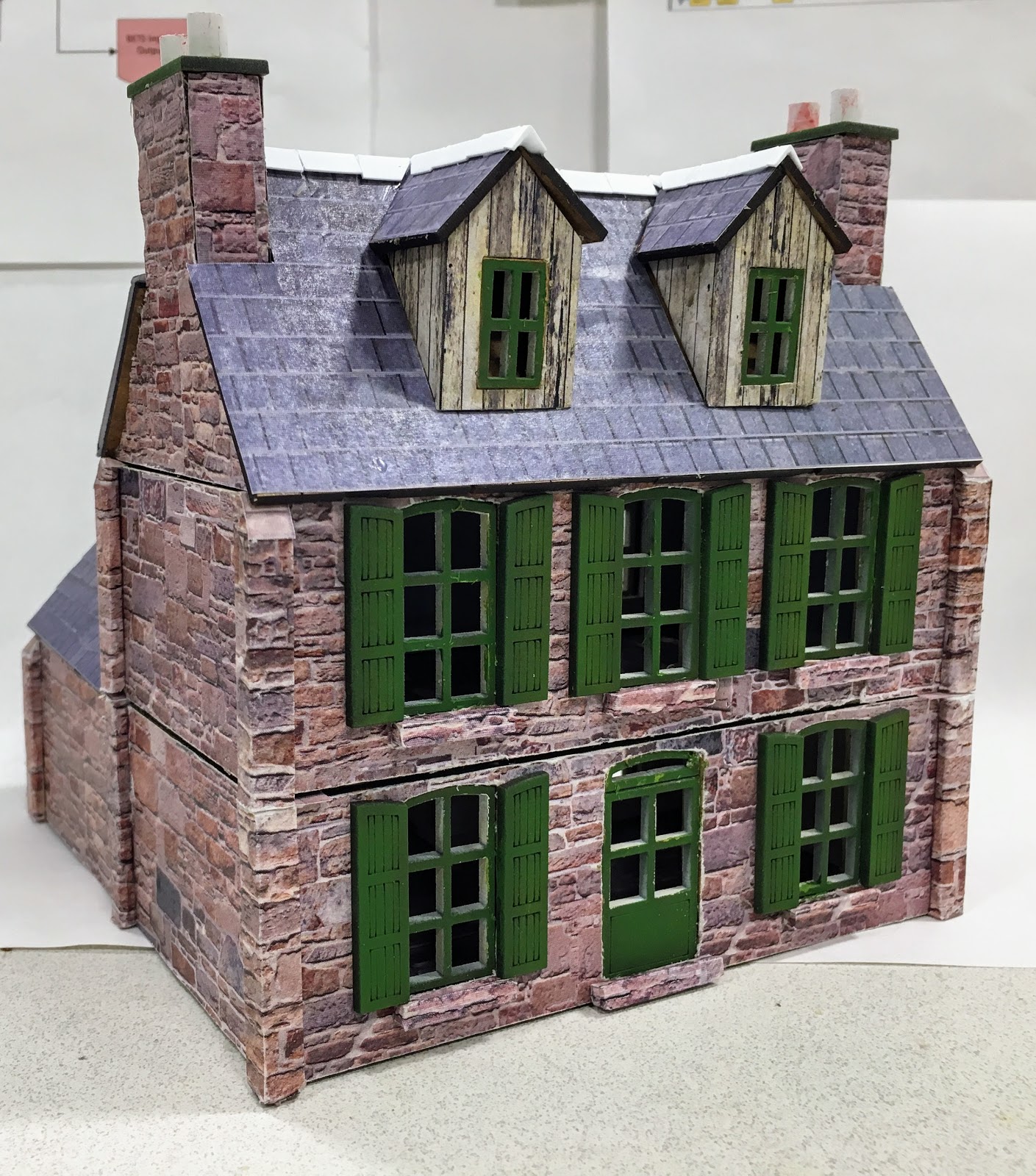 Wargames and Railroads: World War II Project - Buildings - Photo ...