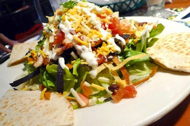 Homemade Quesadilla Blast Salad - Natural Fitness Tips