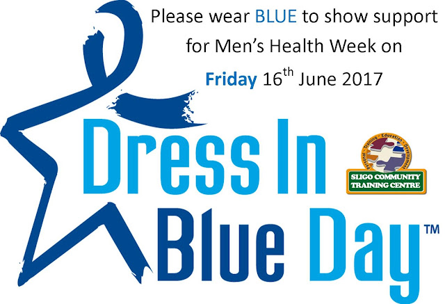 Men's Health Week - Blue Day - Sligo Community Training Centre