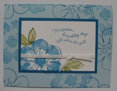 Stamp Girl: Ink Techniques: 2 Step Stamps