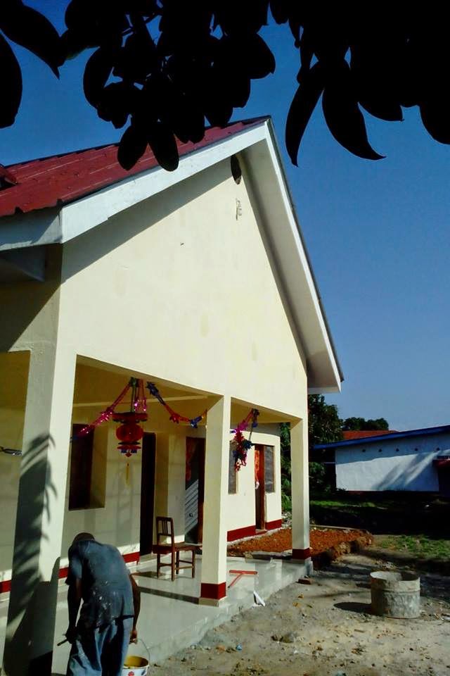 DIOCESE D'INONGO: A Inongo, une nouvelle construction!