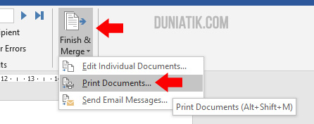 Cara Mudah Belajar Mail Merge Di Ms Word - SIAP UJIAN
