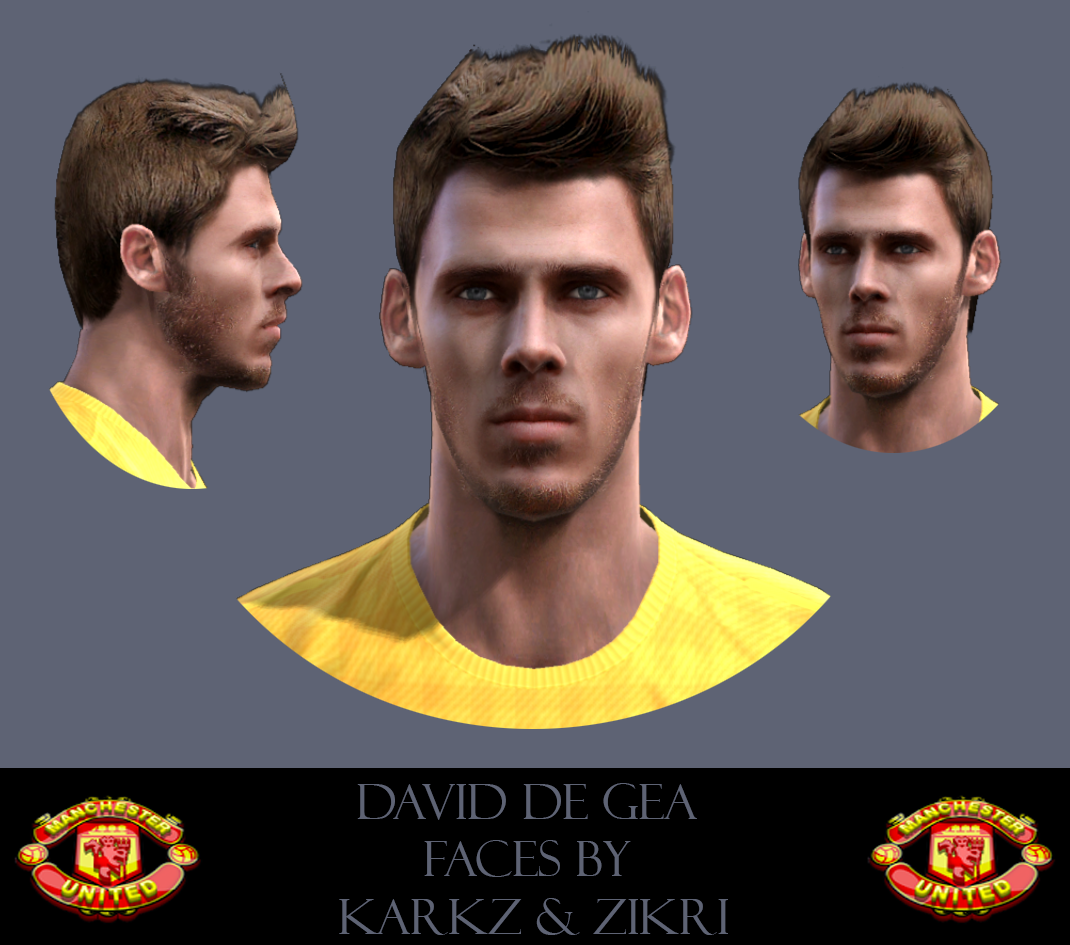 PES Malaysia Facemaker: De Gea Face By KarkZ & Zikri - 7/5/13