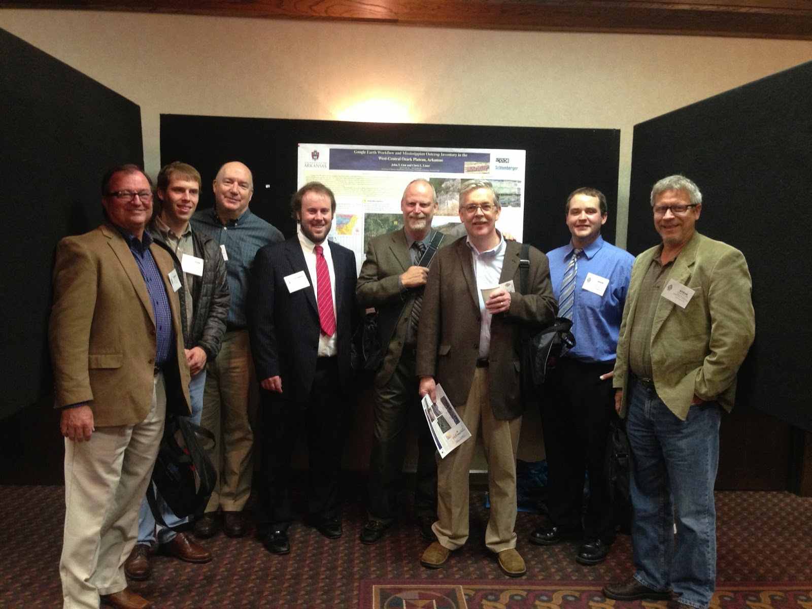 Seismos: UArk Student Posters at AAPG meeting in Wichita KS (14-15 Oct)