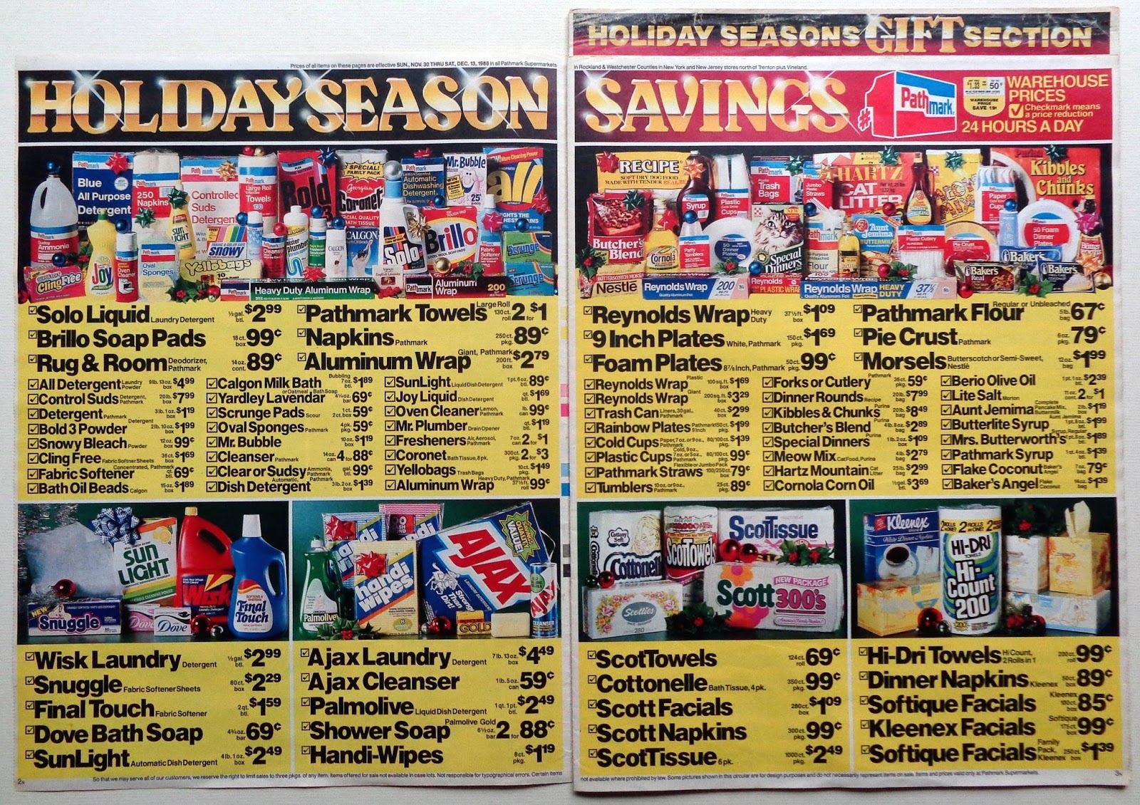 Past Print: Pathmark supermarket flyers