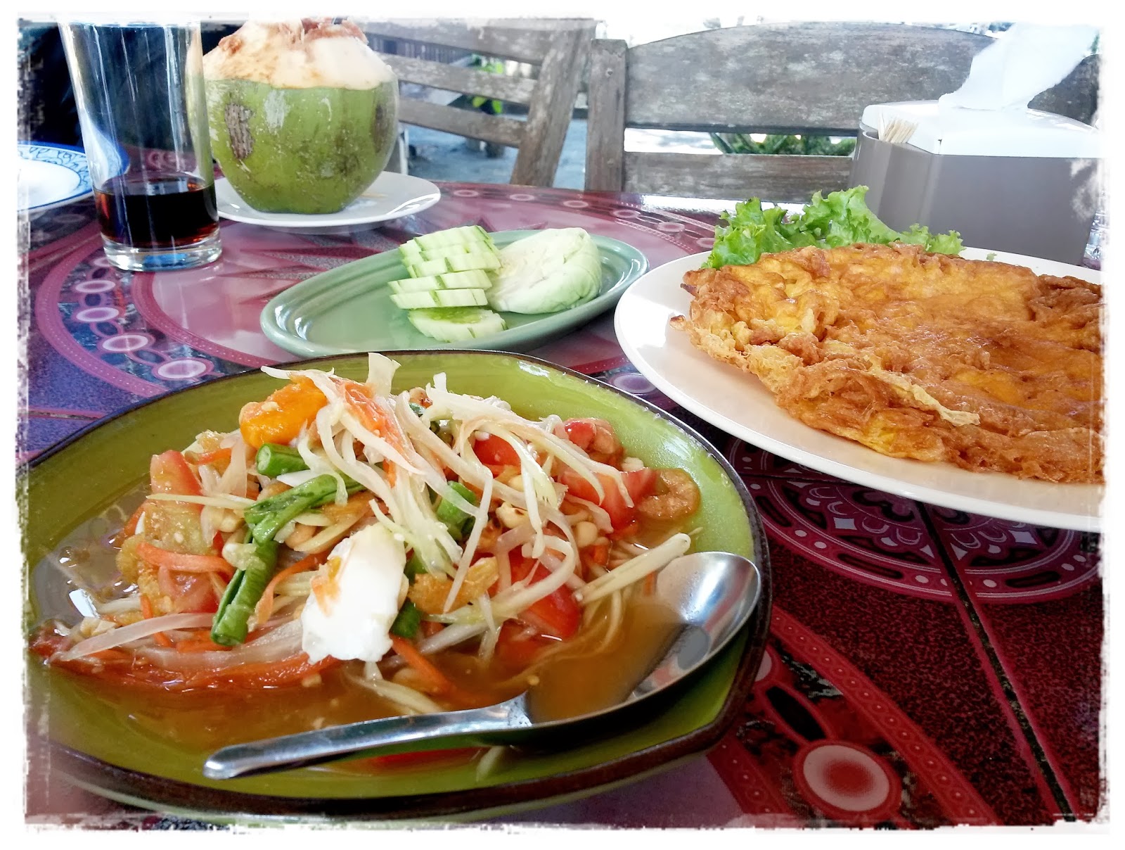 A traveller's reflection: 2014 Ride to Koh Lipe: 02 Delicious lunch in ...