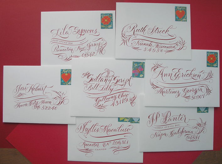 A Place To Flourish: Flourish Friday - IAMPETH Envelope Exchange