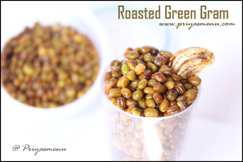 Priya's Menu - Yum Yum Yummy food for Food lovers : Spicy Roasted Green ...