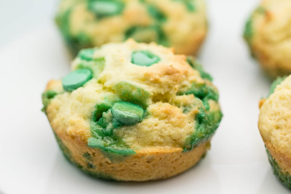 Mint Chip Muffins