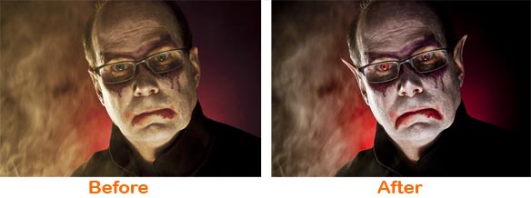 Create Photo Scary Effects