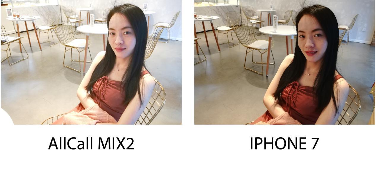 Câmara do AllCall Mix2 vs iPhone 7 | Aberto até de Madrugada