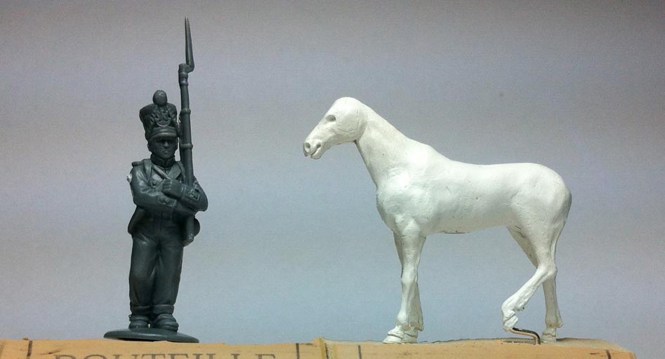 Franznap Miniatures: 28mm horse