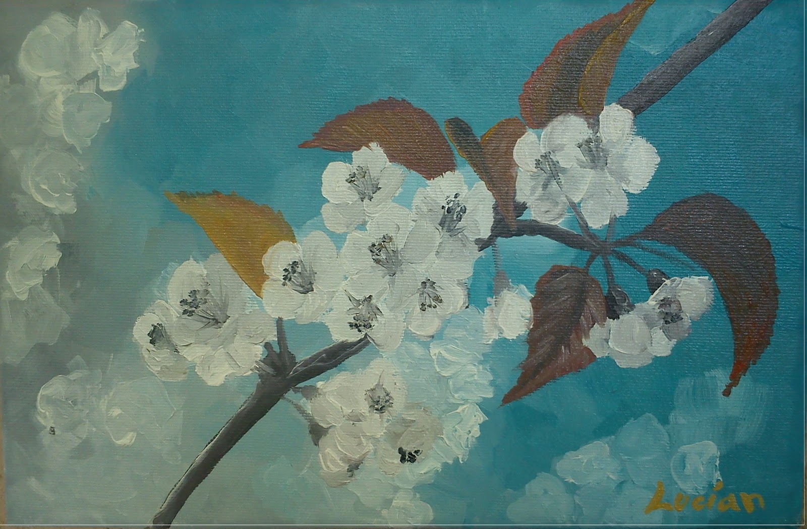 picturi_lucian: > flori de cires