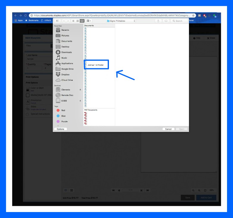 How To Create A Large Print So Cheap & Easy! | The Stonybrook House