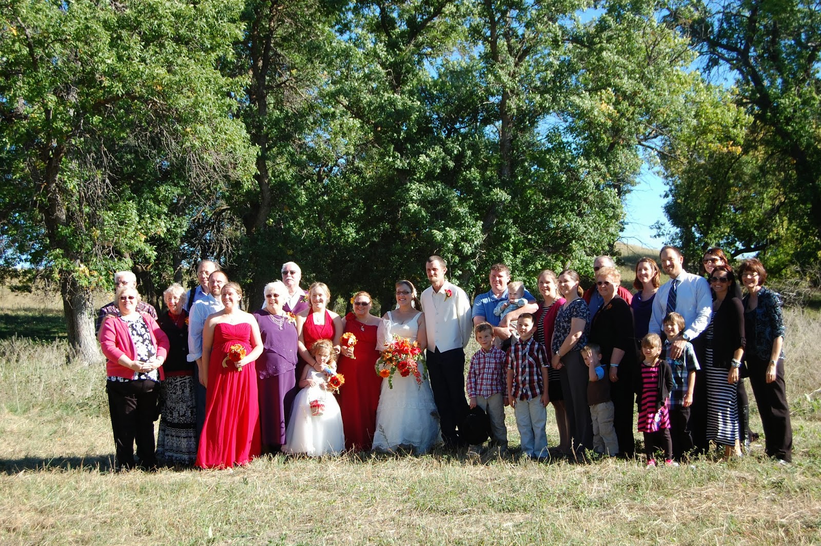 Nana Porcupine: Our first "COW PASTURE" wedding