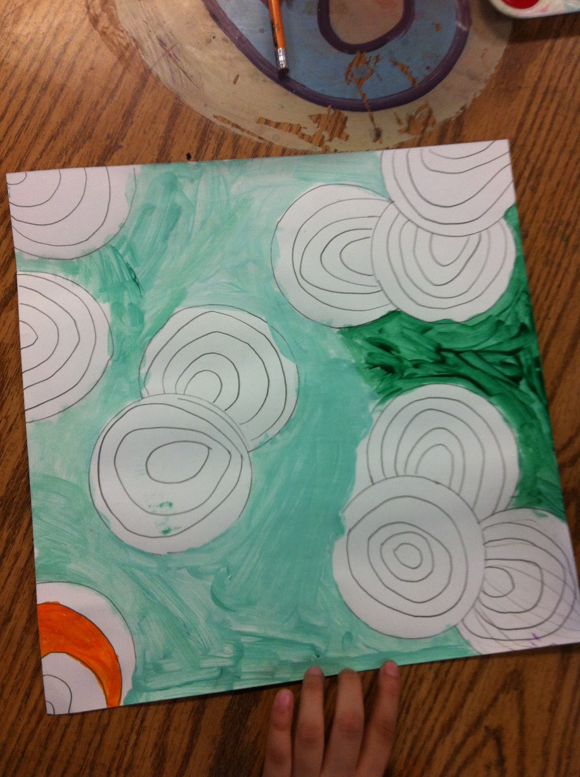 ChumleyScobey Art Room: Kandinsky Concentric Circles