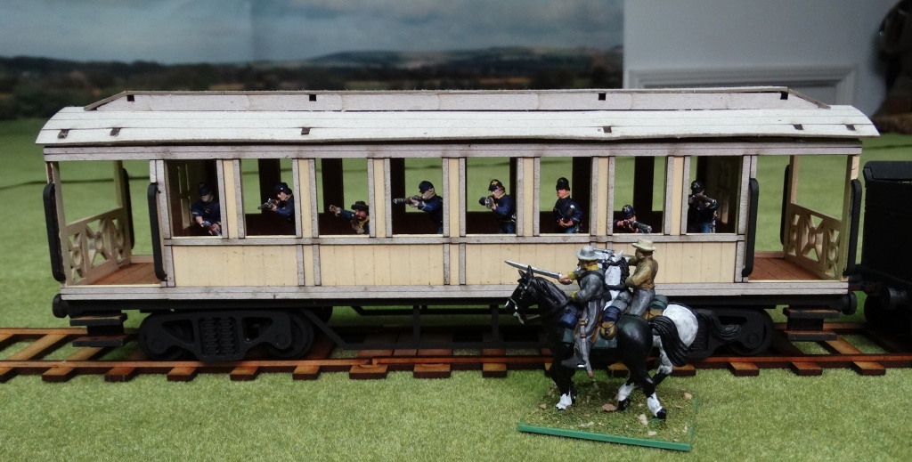 abc wargamers: Sarissa 28mm Wild West/ACW train