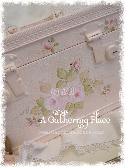 ~A SWEET GATHERING...Train Case Makeover~