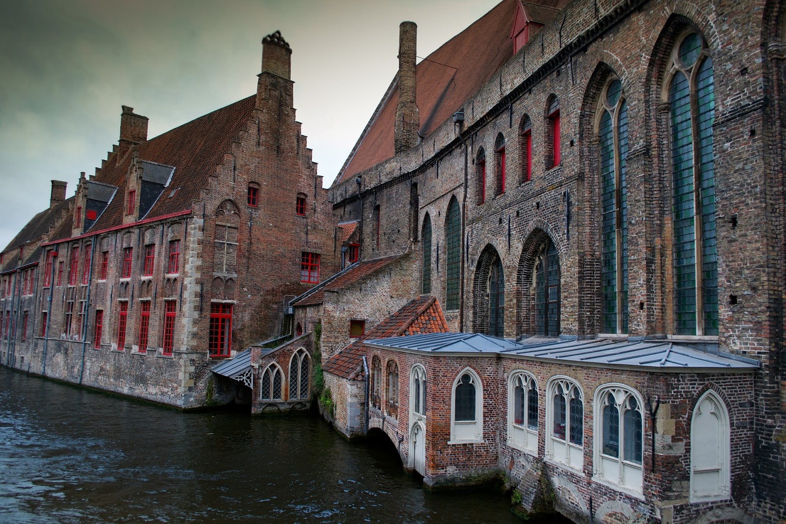 The canals of Bruges