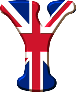 Alfabeto de la Bandera de Inglaterra. - Oh my Alfabetos!