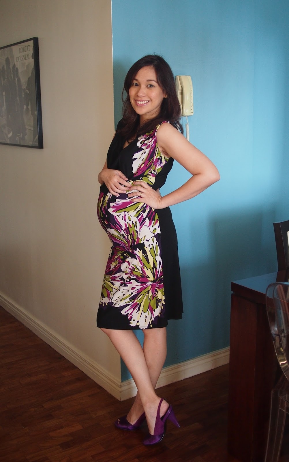 TOPAZ HORIZON: Pregnant fashion pics at 6 months