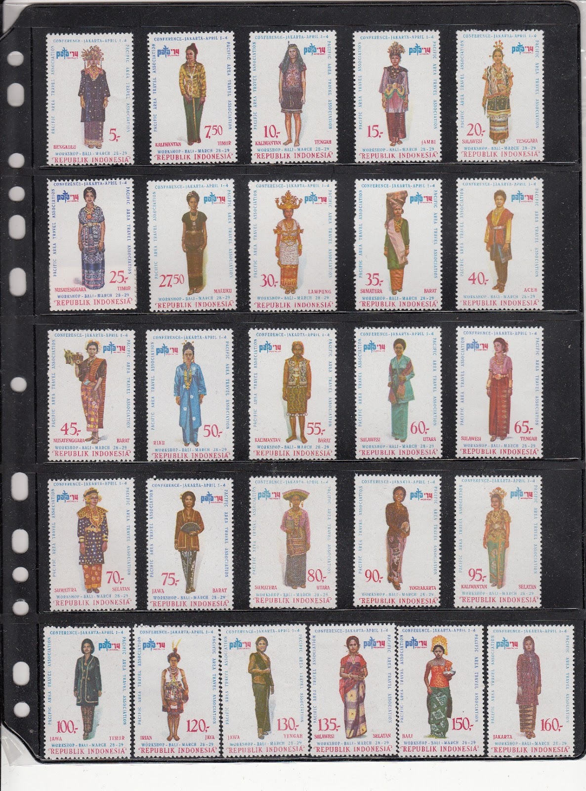 koleksi filateli dan numismatik: PRANGKO INDONESIA