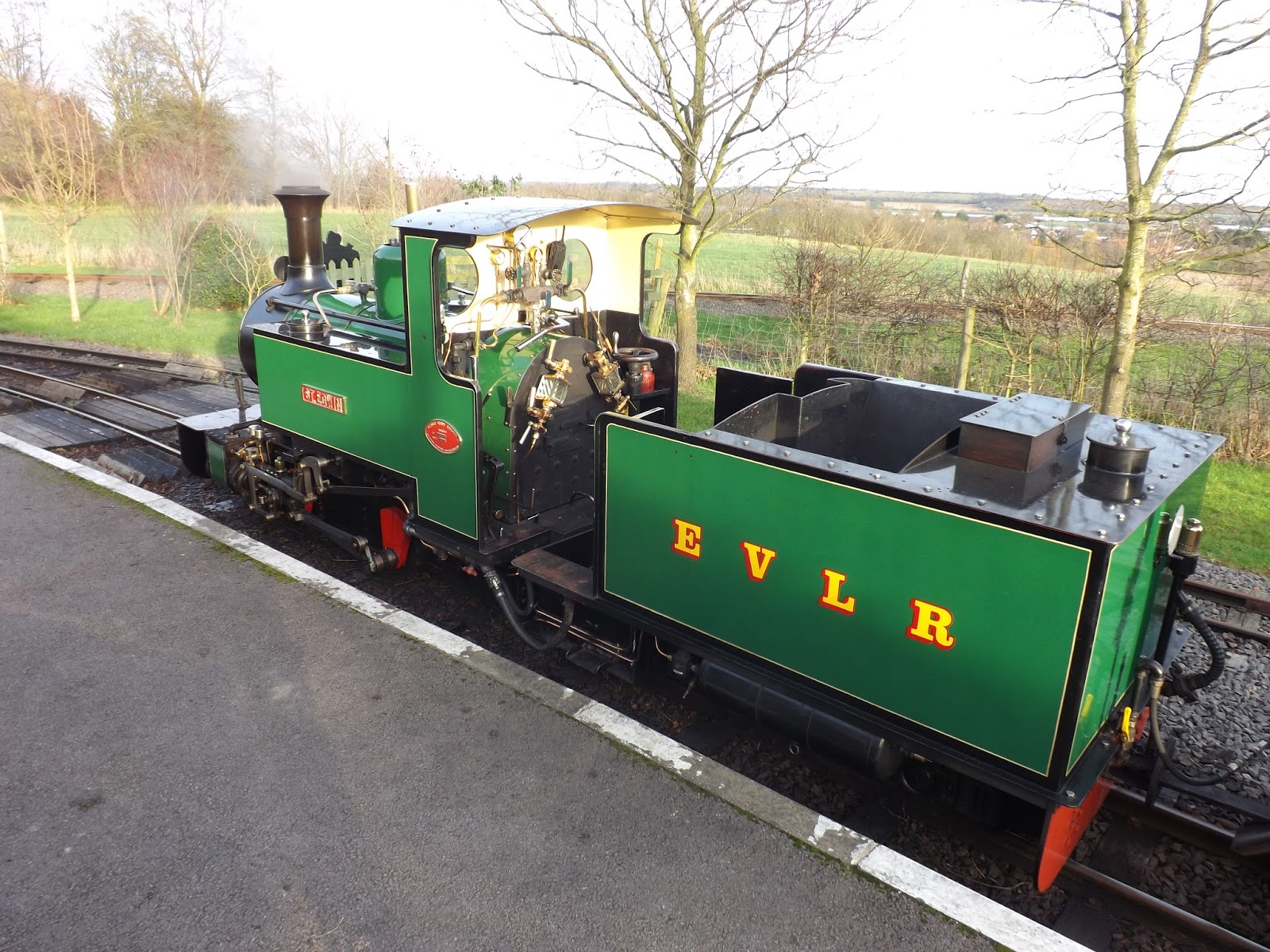 Sam's World: Evesham Vale: A Day with "St Egwin"...