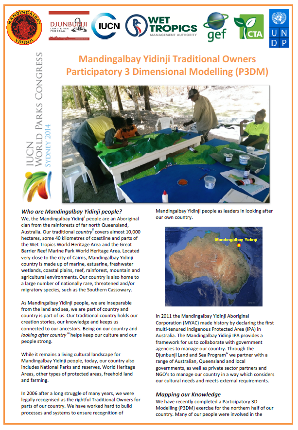 PPgis.net Blog: Mandingalbay Yidinji Traditional Owners mapped their ...