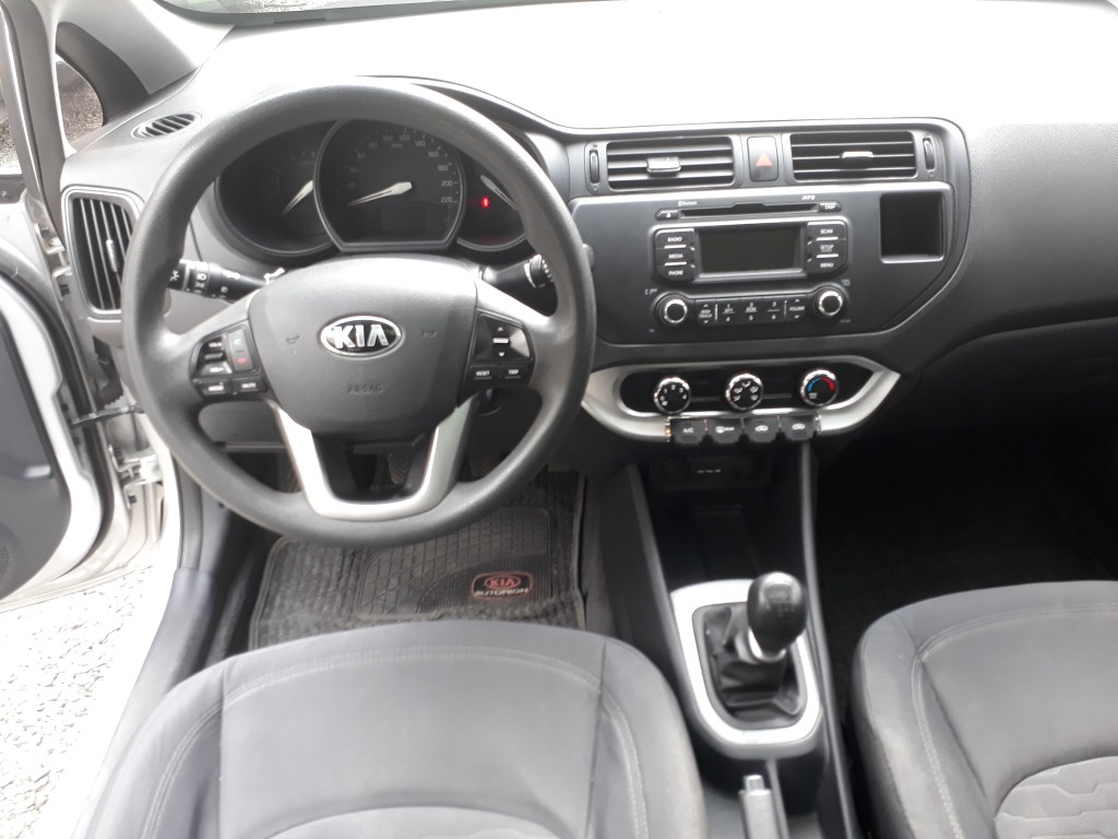 KIA RIO SPICE 2013 GRIS
