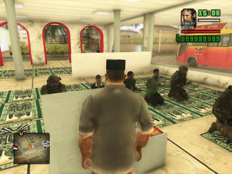 Sholat Berjamaah Di Mushola Mod GTA SA