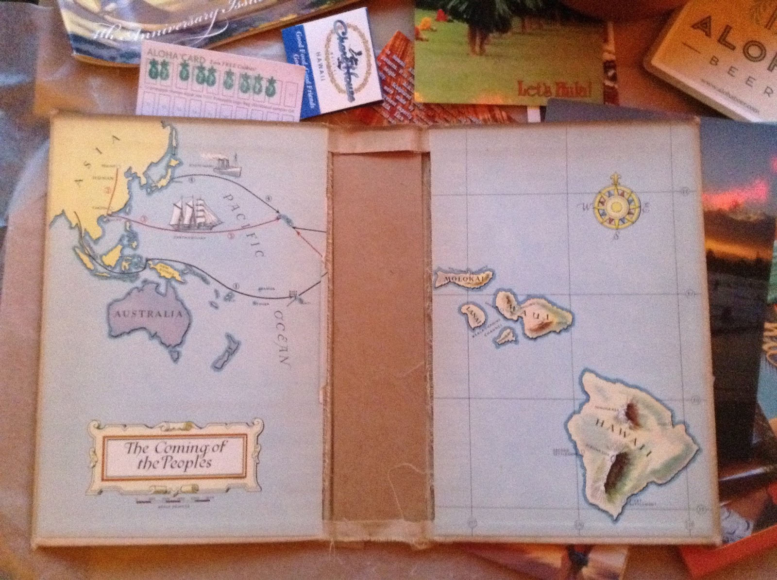 LoNg OvErduE/BooK ReNewaL: Altered Book/Hawaii