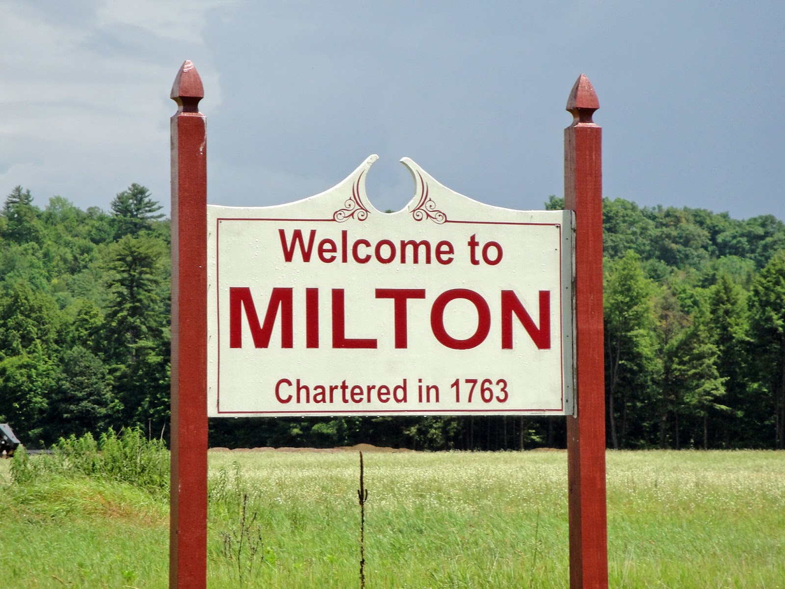 Geographically Yours Welcome: Milton, Vermont