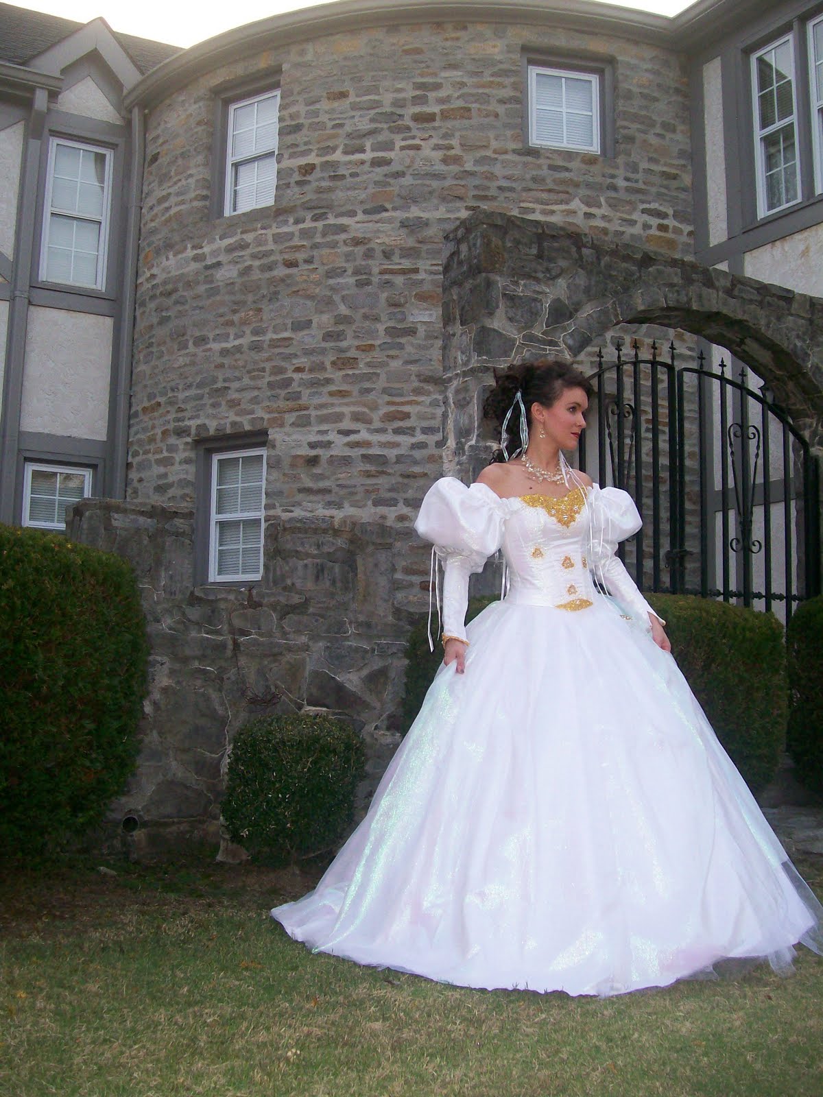 Ashlee's Costume Closet: "Labyrinth" Ball Gown