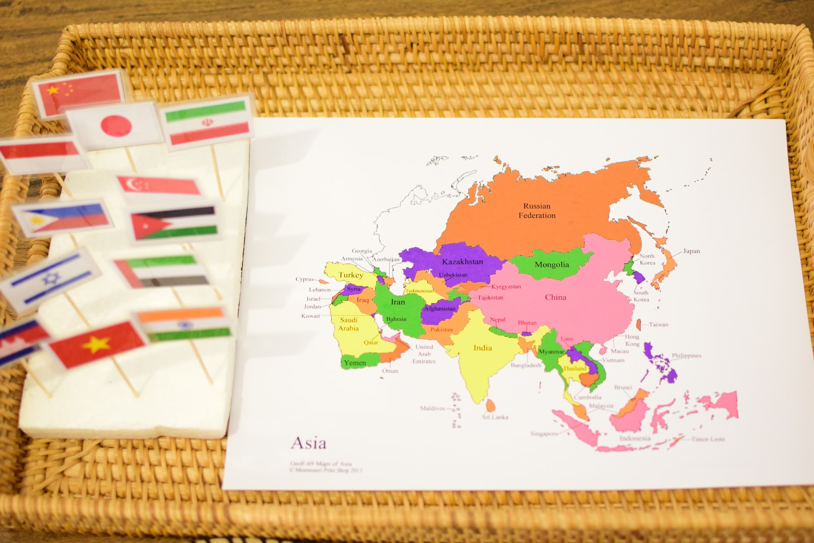 Asia Continent Study for Kids | The Pinay Homeschooler