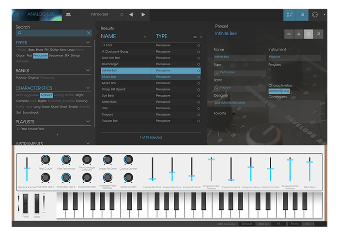 ARTURIA V-Collection 5 - Older plugins with new GUI, updated sound ...