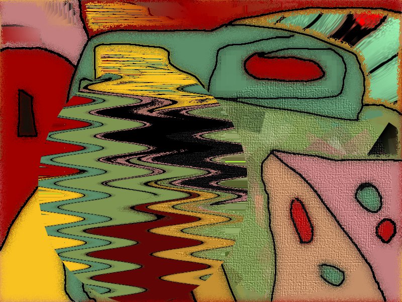 Pinturas cibernéticas: Arte sin forma definida