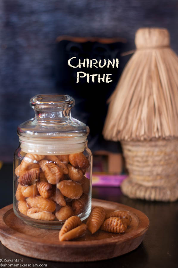 Chiruni Pithe or Jhinuk Pithe - A Homemaker's Diary