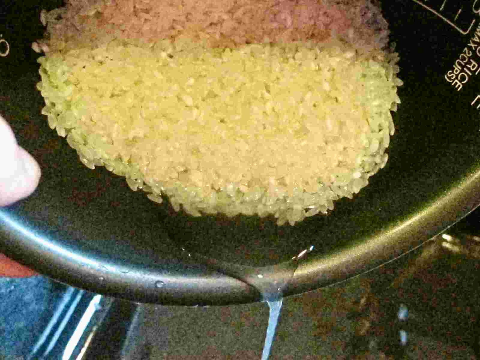 Recipes for Tom: Asari gohan, aamondo-iri / steamed rice with clams and ...