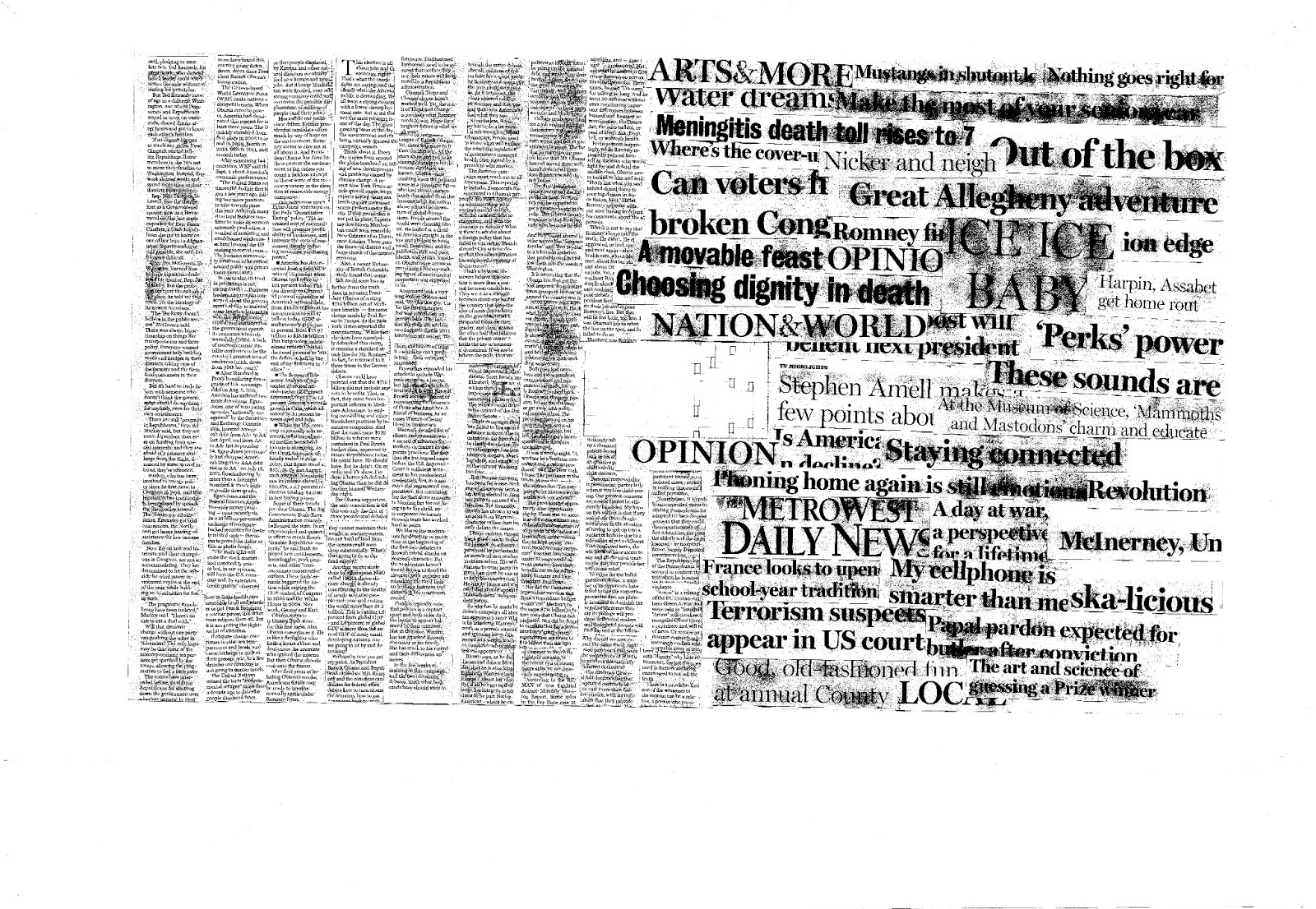 BAC Design Studio: site collage examples