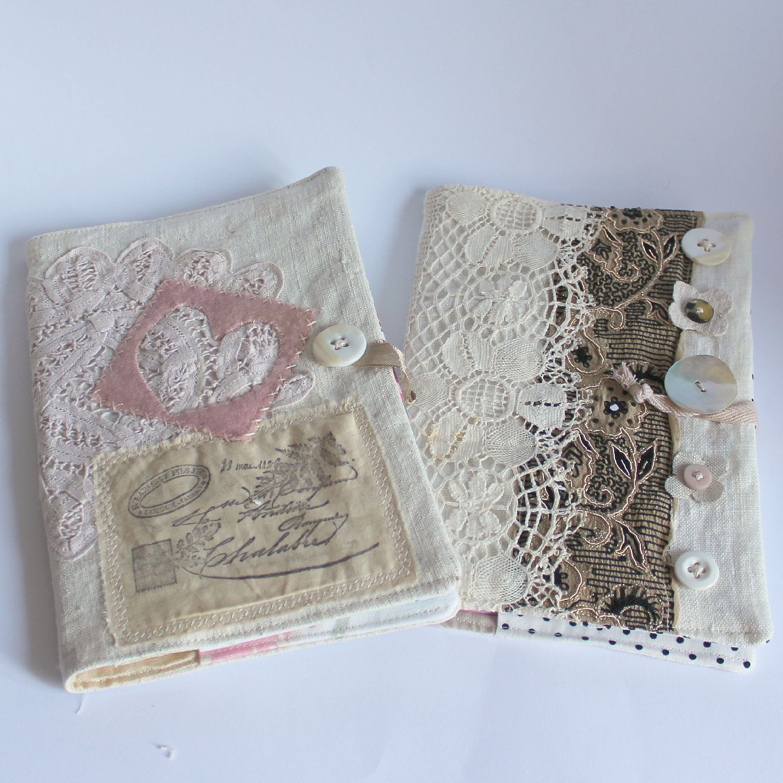 Roxy Creations: Pretty journal covers