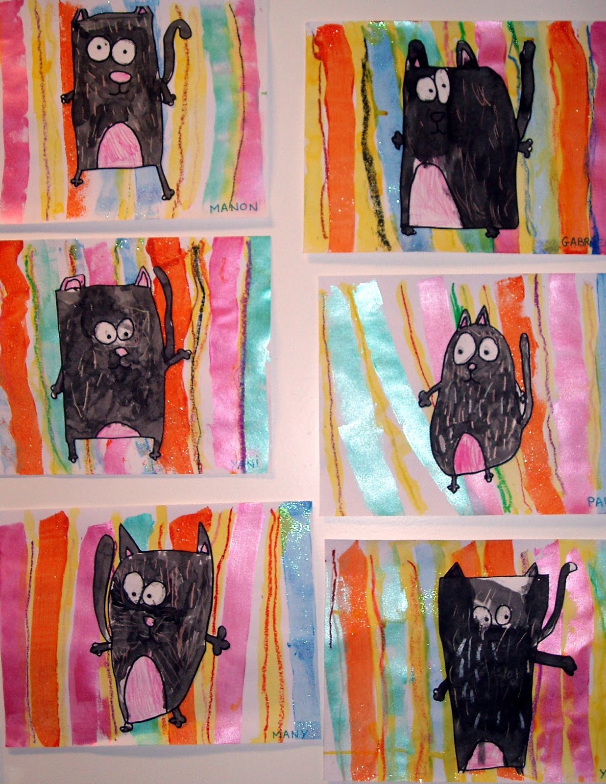 La classe du chat à lunettes: Arts visuels