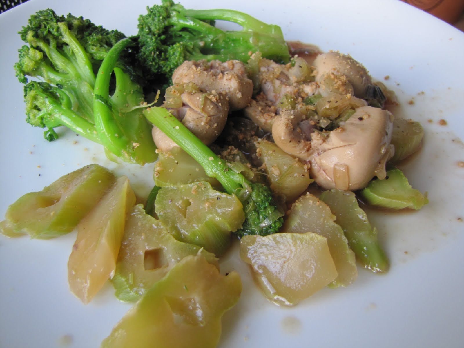 Obsédé Culinaire Notoire: Rognons de veau sautés aux oignons nouveaux ...