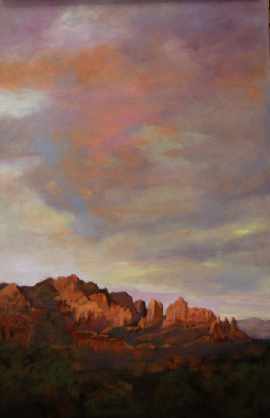 Susan Fowler Fine Art: Impressionist Landscape, Sunset Fine Art ...