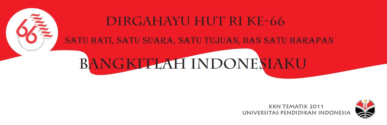 @mo_borneo: Baliho Hut RI ke 66
