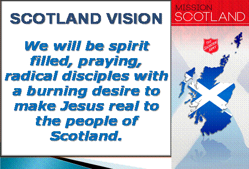 The Salvation Army Mission Scotland: Mission Scotland - a new start?