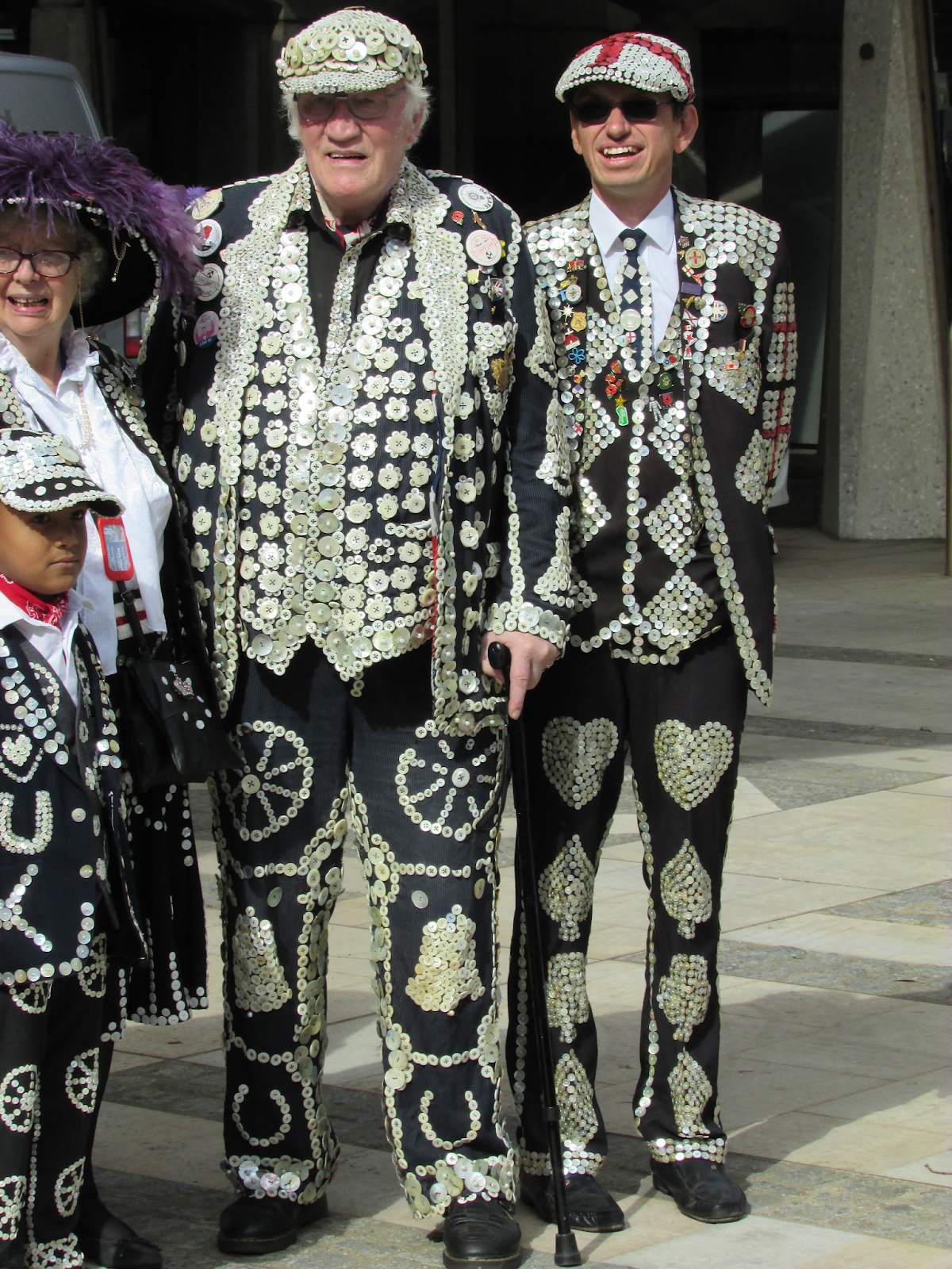 joseph scissorhands: Pearly Kings and Queens Parade